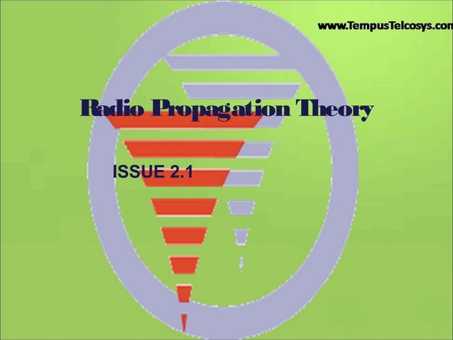 C Cf Radio Propagation Theory And Propagation Models Ppt