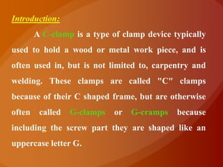 C-clamp | PPTX