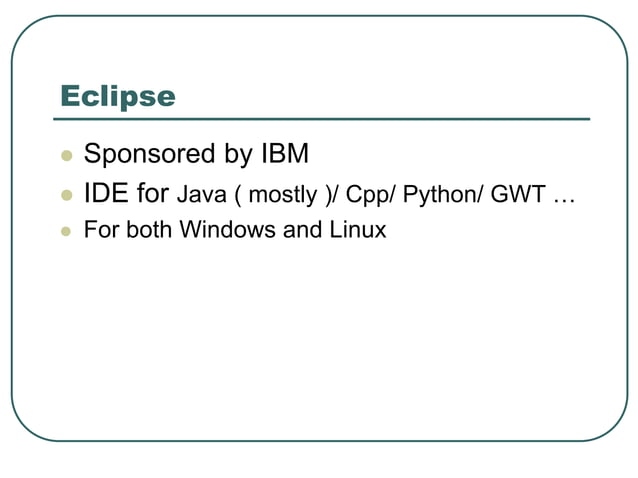 C compiler-ide | PPT