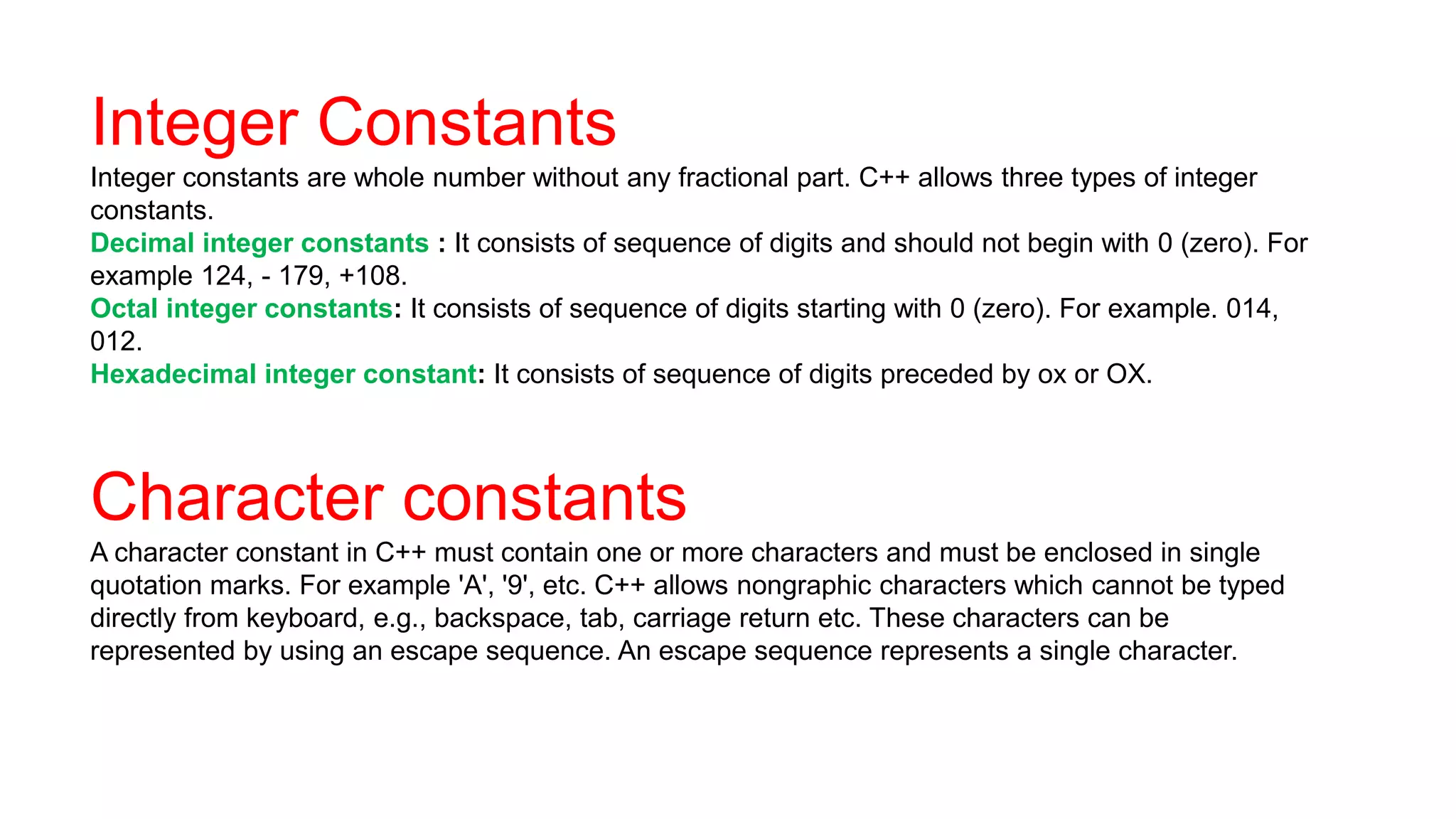 Getting started with C++ | PPT