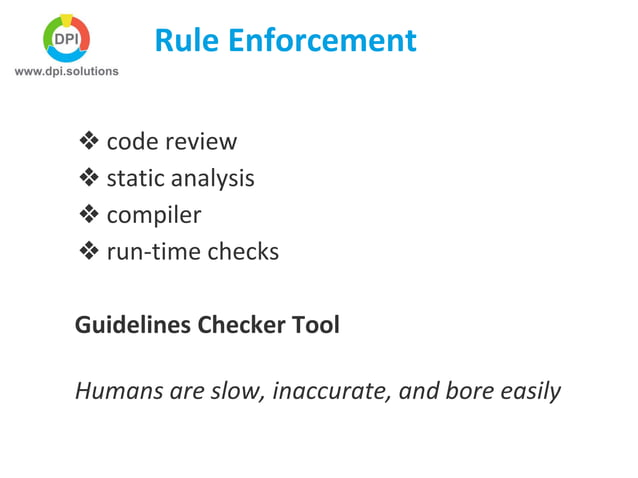 закон иерархических компенсаций седова и C Core Guidelines Ppt