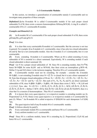 C coretractablemodules | PDF