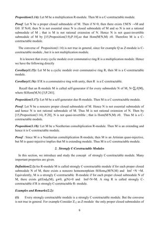 C coretractablemodules | PDF