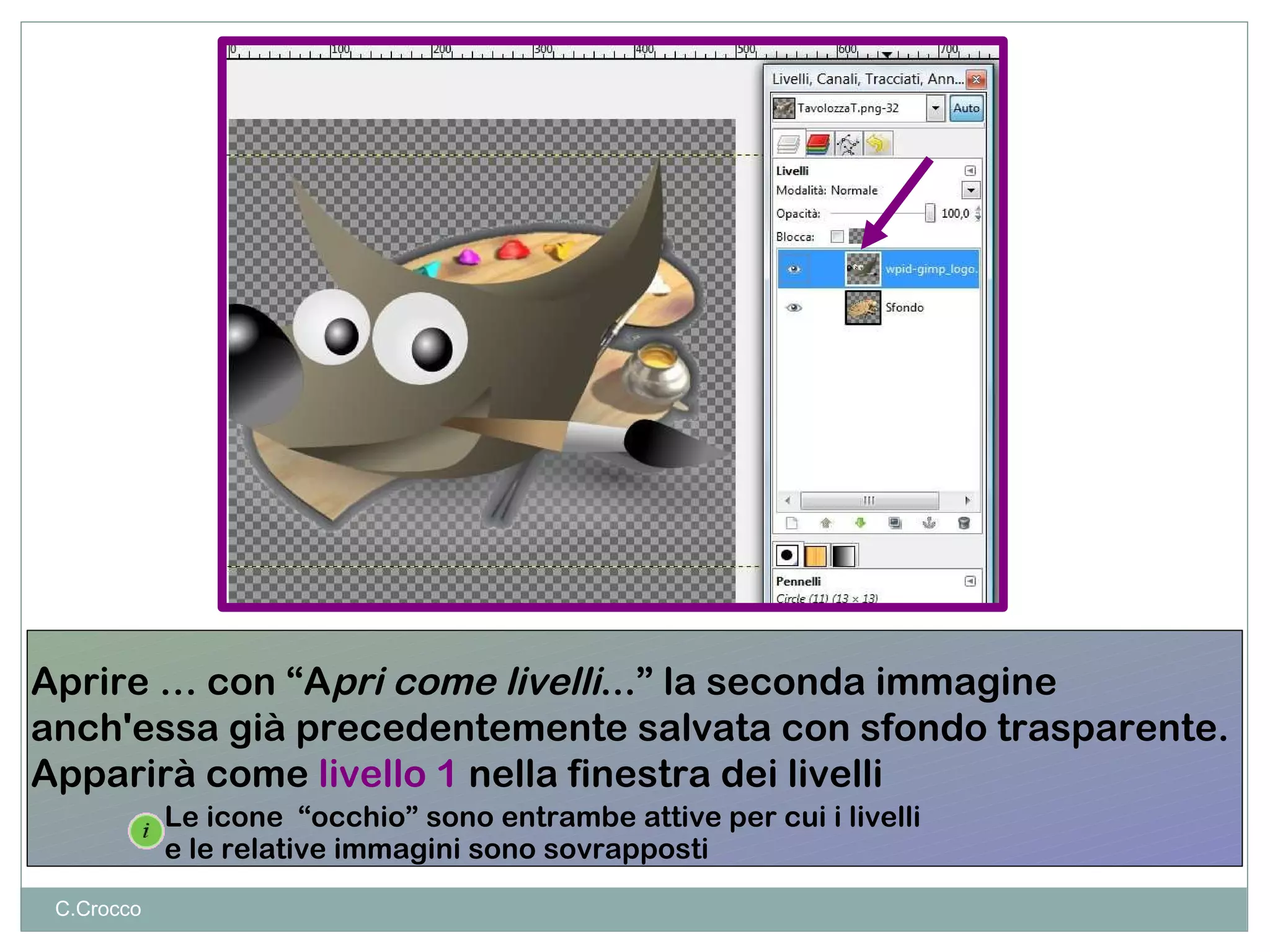 Gimp Tutorial: trasparenza e animazione | PPT