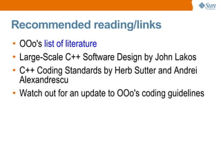 C++ development within OOo | ODP