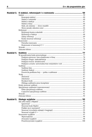 C++ dla programistów gier. Wydanie II | PDF | Programming Languages ...