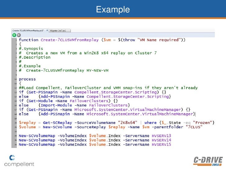 Managing Hyper-V on a Compellent SAN