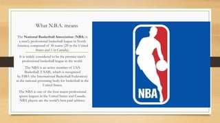 NBA | PPTX