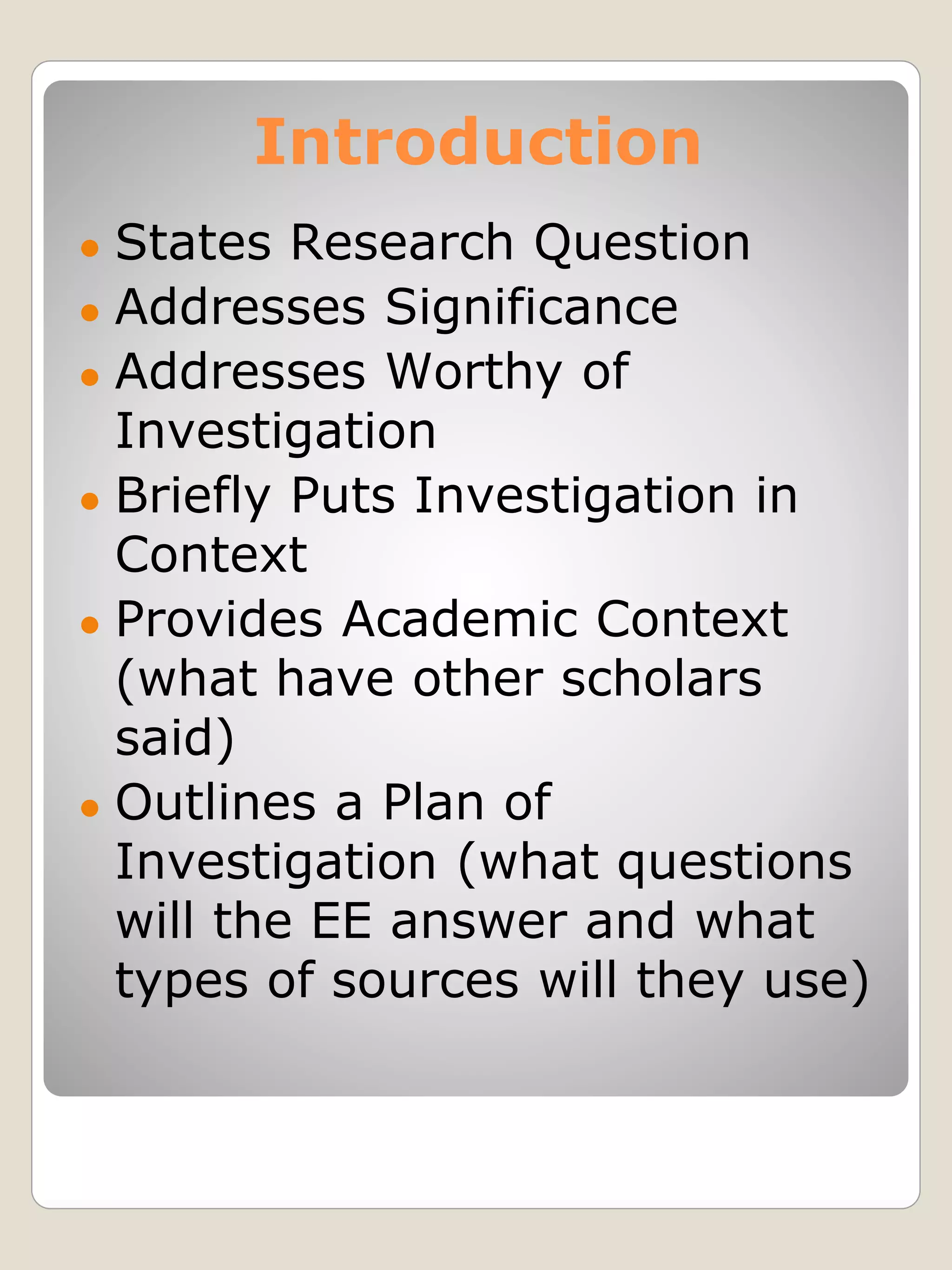 EE Introduction | PDF