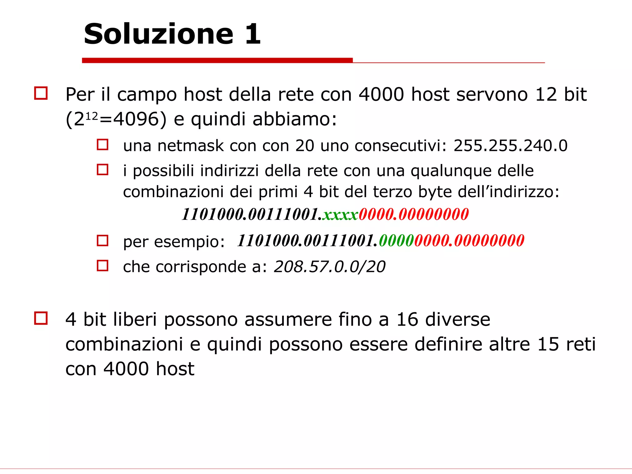 C Esercizi Indirizzamento | PPT