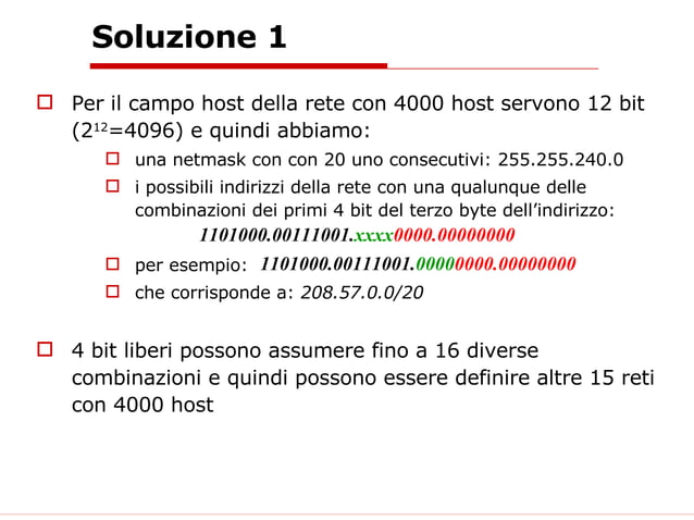 C Esercizi Indirizzamento | PPT