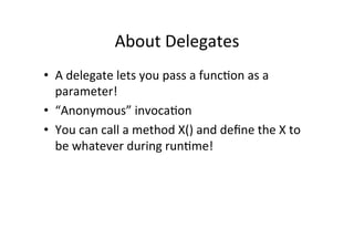 C# Delegates and Event Handling | PDF