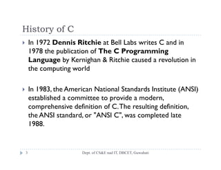C fundamentals | PPT
