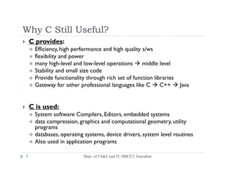 C fundamentals | PPT