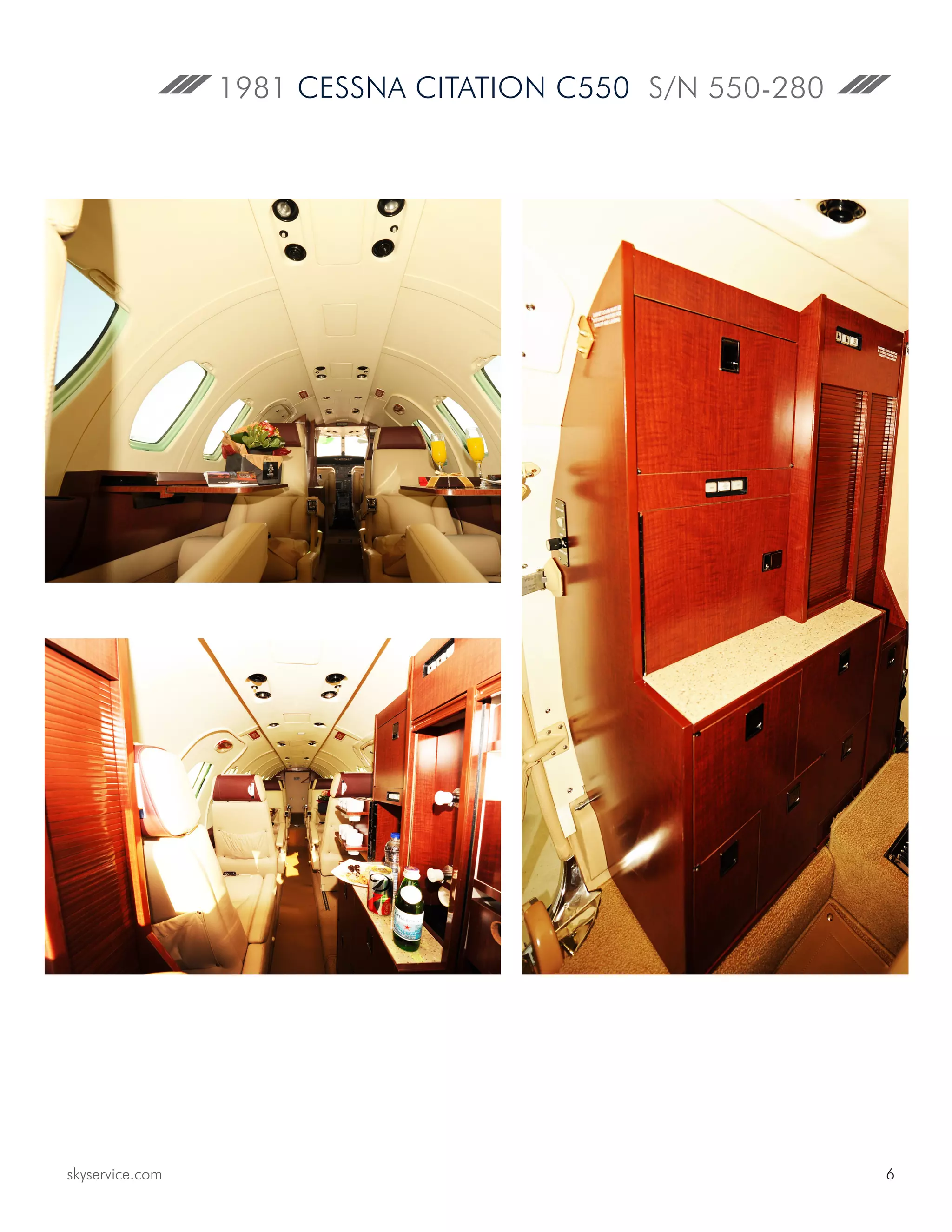 Private Jet For Sale: 1981 Cessna Citation II - Skyservice | PDF