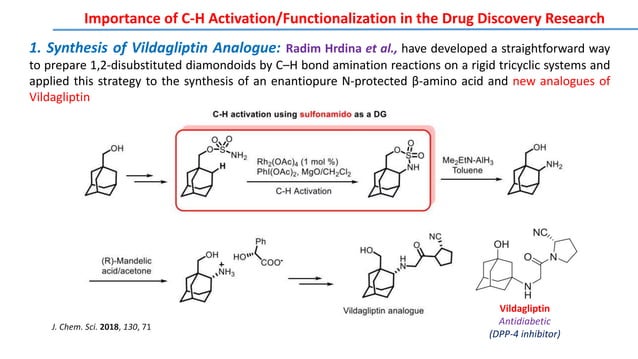 C H Activation And Functionalization Pptx Chemistry Science