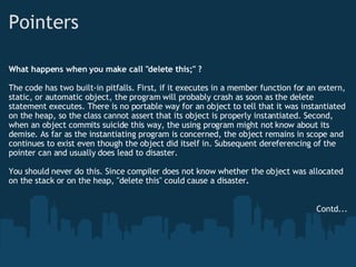 C++ Interview Questions | PPT