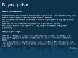C++ Interview Questions | PPT | Programming Languages | Computing