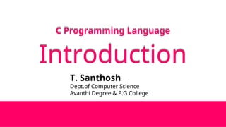 Introduction to learn good technology and skills programming | PPT