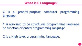 Introduction to learn good technology and skills programming | PPT