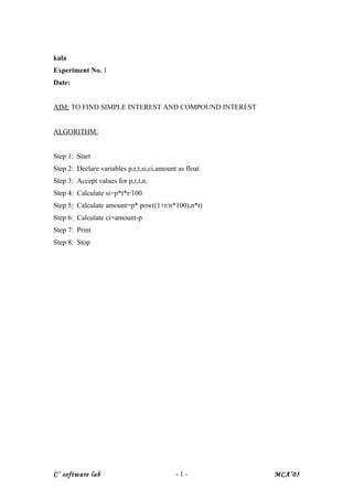 C lab-programs | PDF