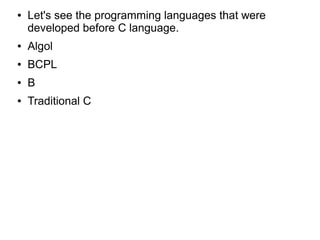 C language By OmishaTech | PPT