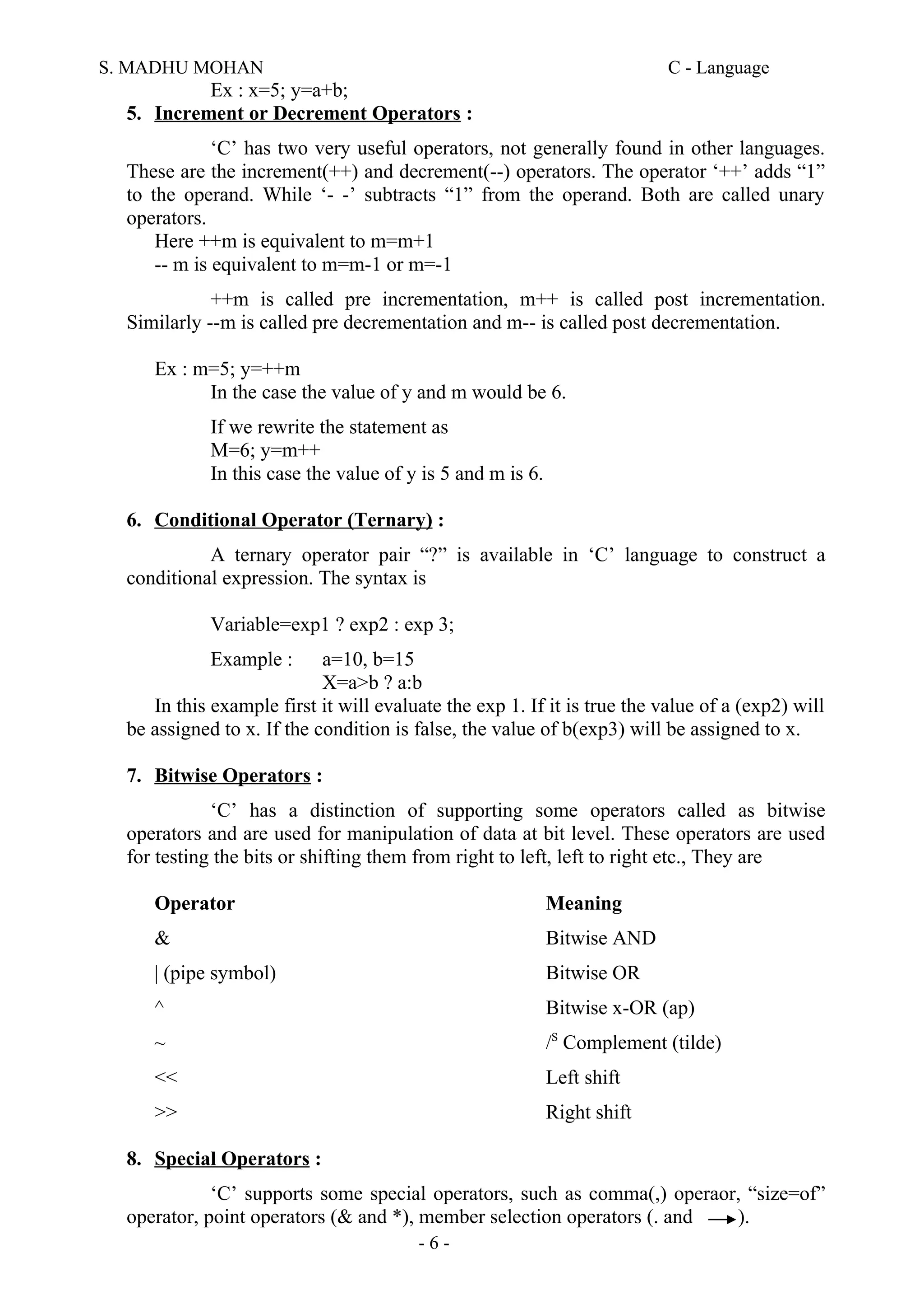 C language | DOC | Programming Languages | Computing