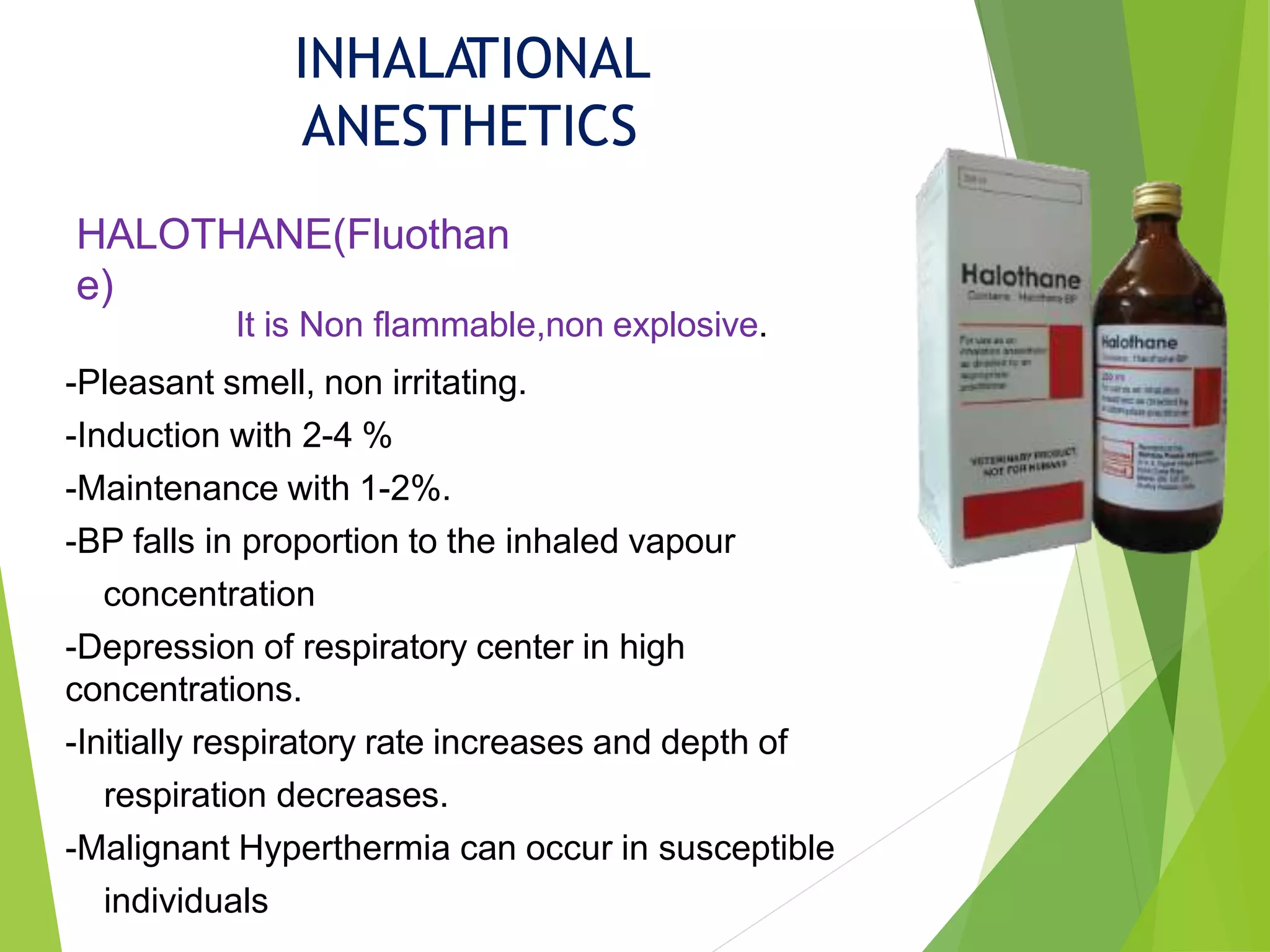 C lecture general anesthesia | PPTX