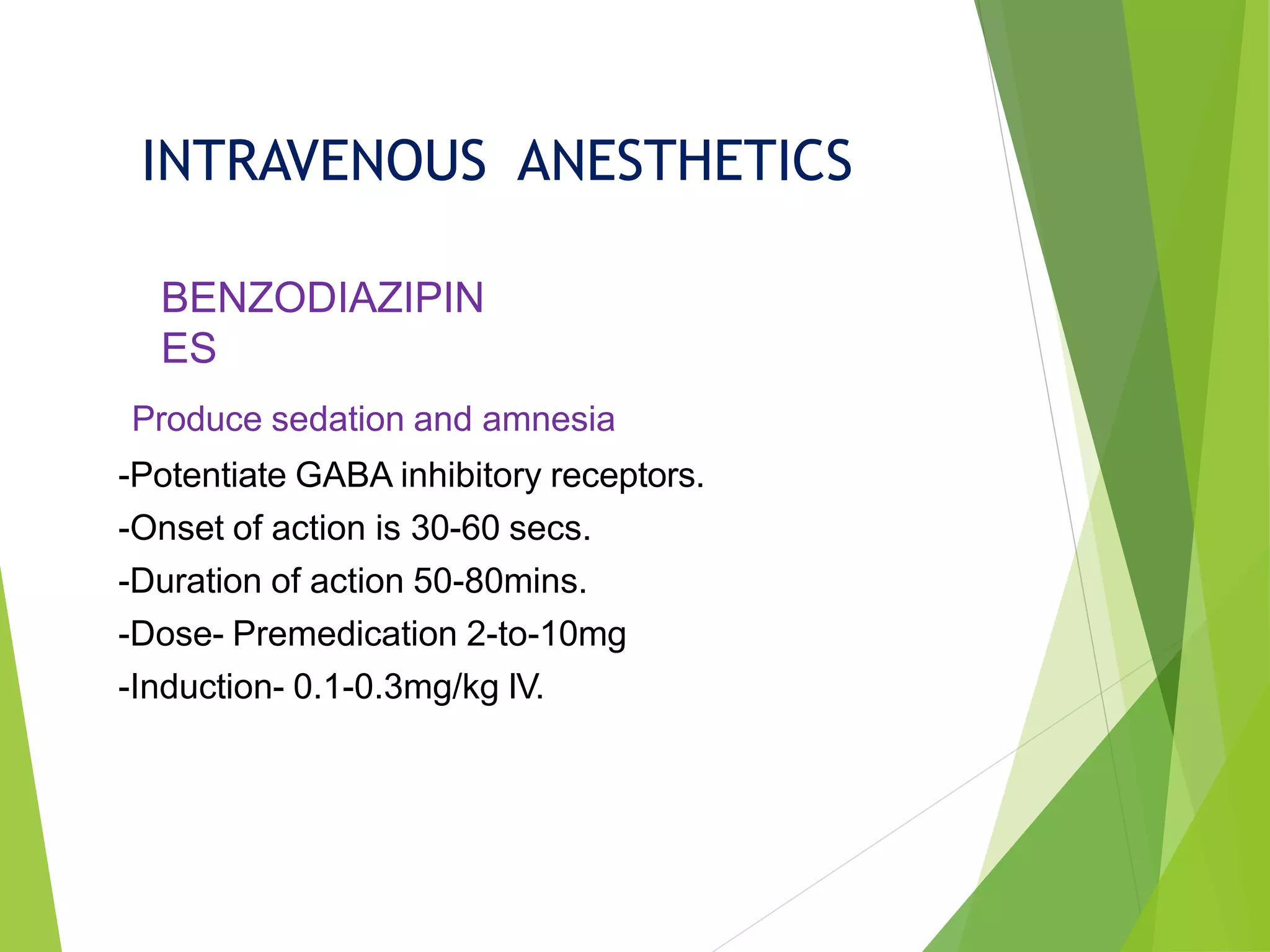 C lecture general anesthesia | PPTX