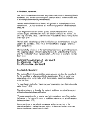 C level example | PDF