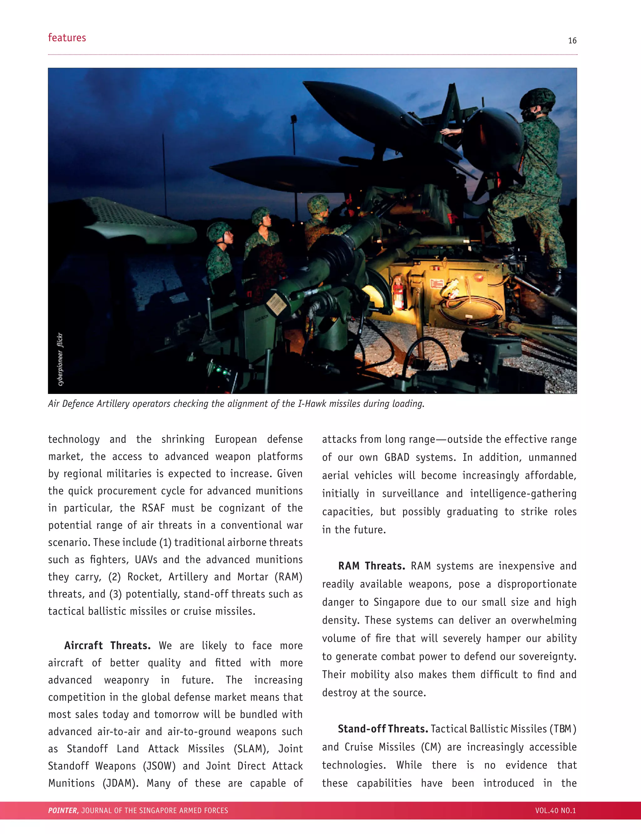 The Future of Singapore’s Ground-Based Air Defense | PDF
