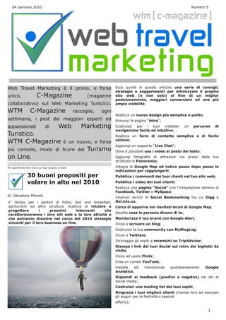 Web Travel Marketing Magazine N° 5 | PDF