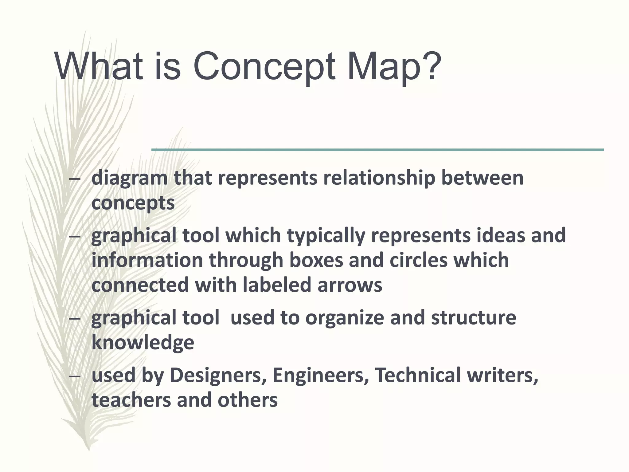 Concept mapping through C-map | PPTX