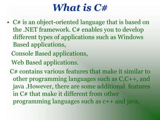 C#.NET