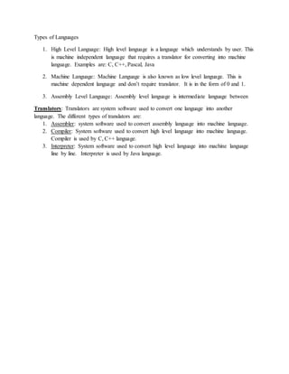 C notes diploma-ee-3rd-sem | DOC