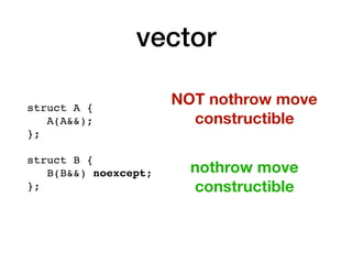 C++ nothrow movable types | PDF