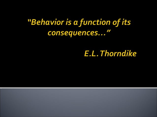 C. operant learning | PPT | Science