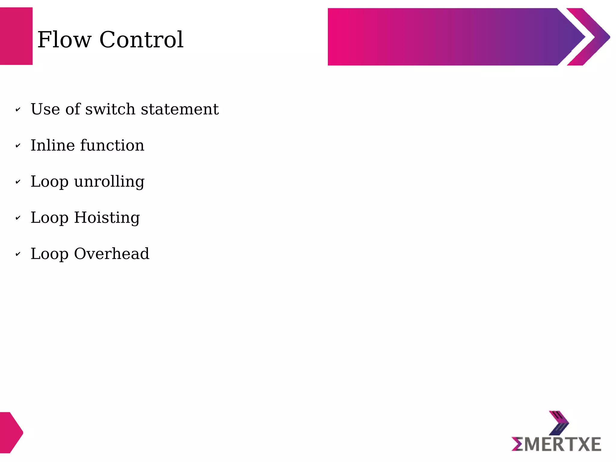 Embedded C - Optimization techniques | PDF