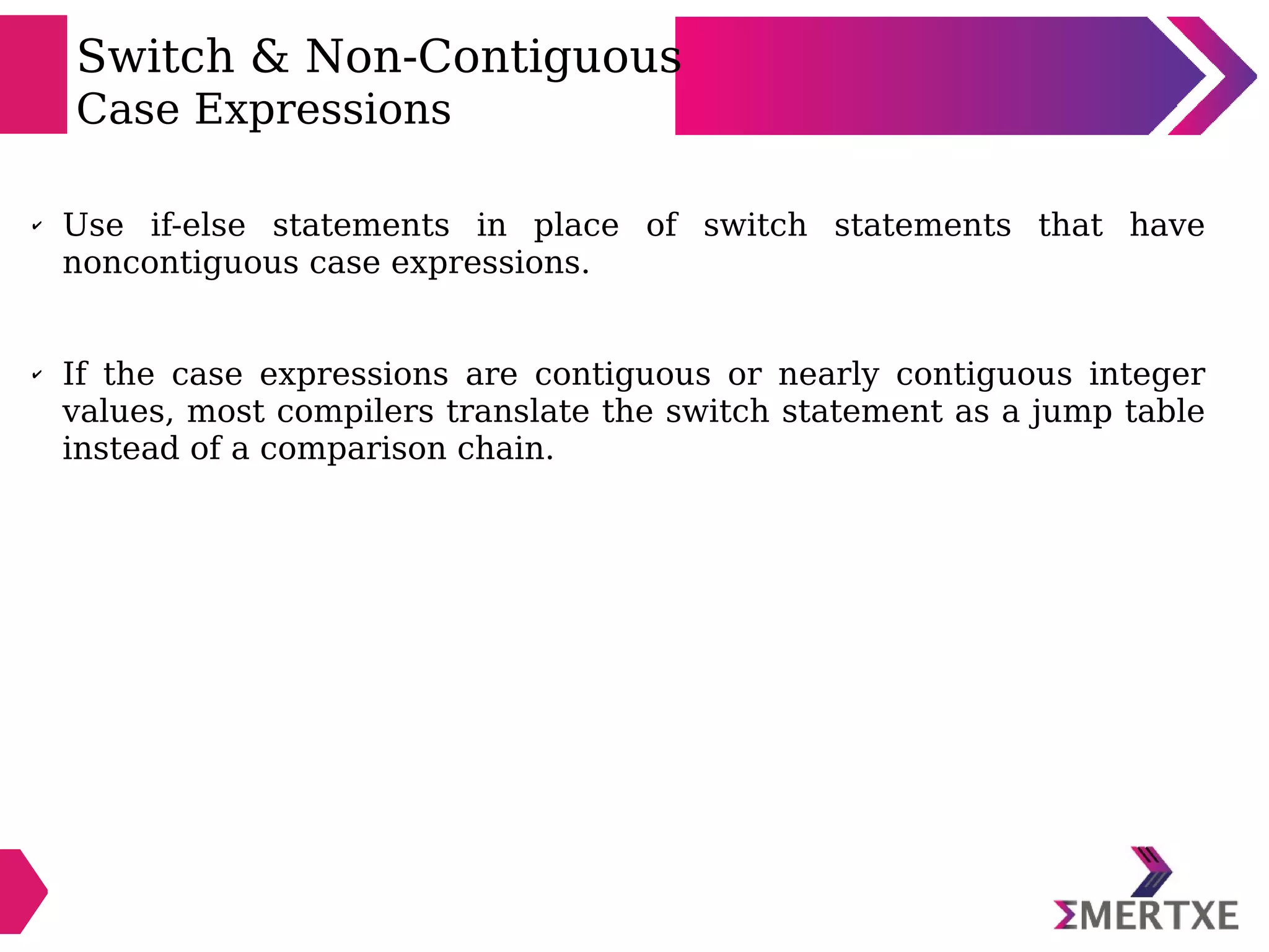Embedded C - Optimization techniques | PDF
