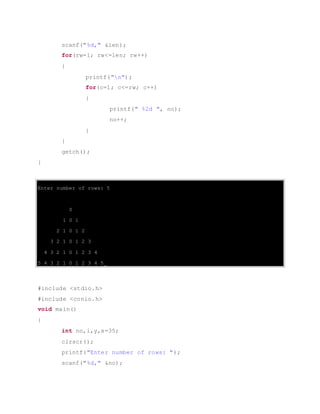 C - Pattern - Code - [Future Programming] | PDF | Free Download