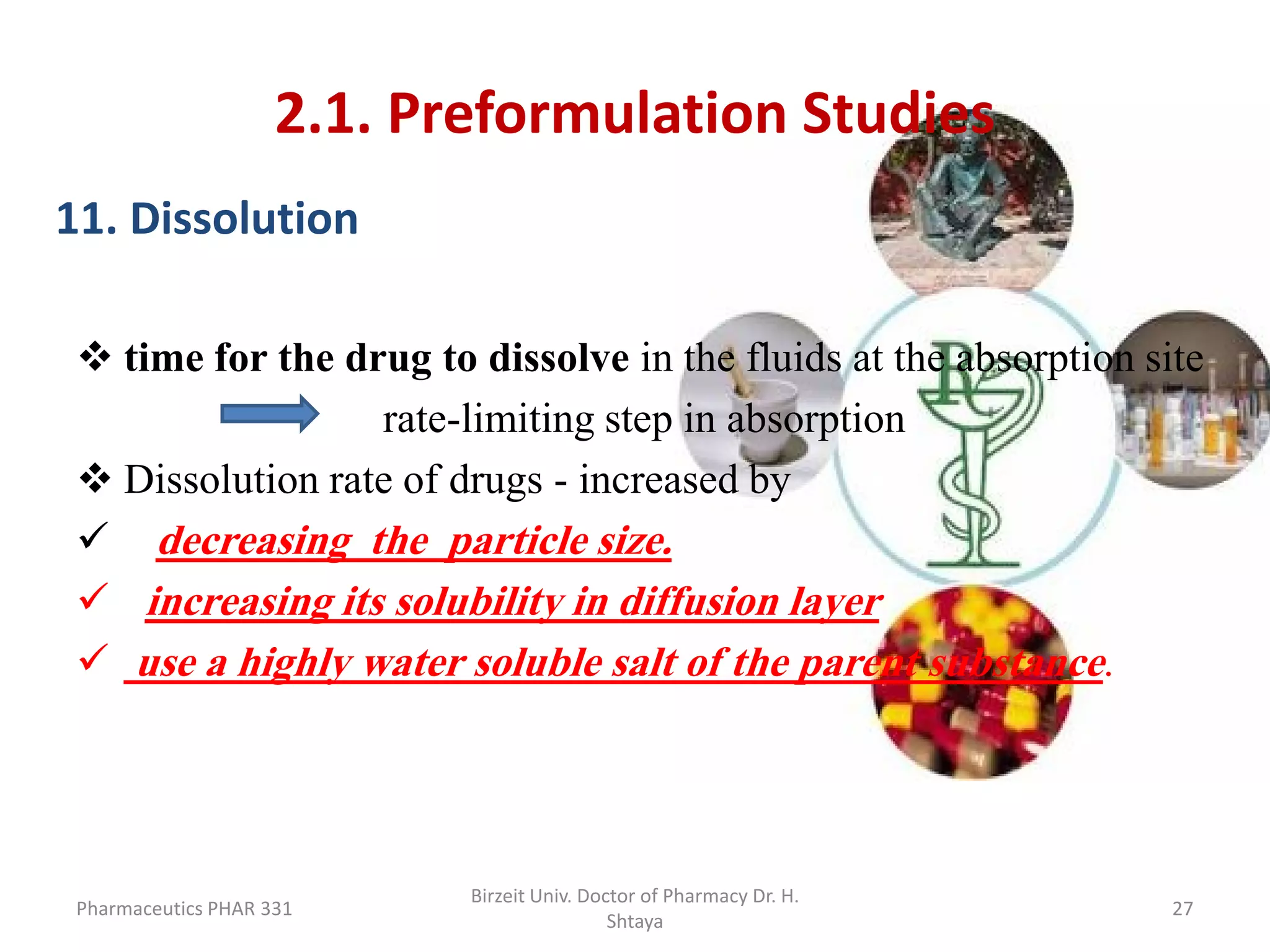 pharmaceutics dosage form design chapt-4 | PDF