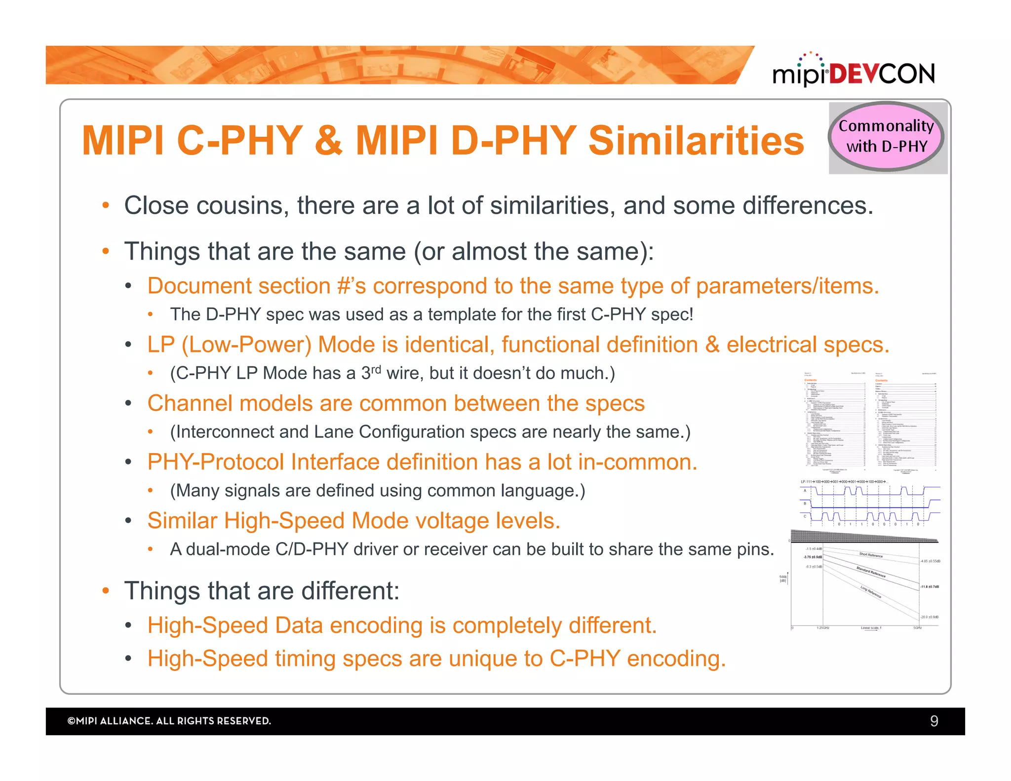 MIPI DevCon 2016: Implementing MIPI C-PHY | PDF