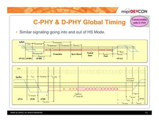 MIPI DevCon 2016: Implementing MIPI C-PHY | PDF