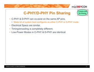 MIPI DevCon 2016: Implementing MIPI C-PHY | PDF