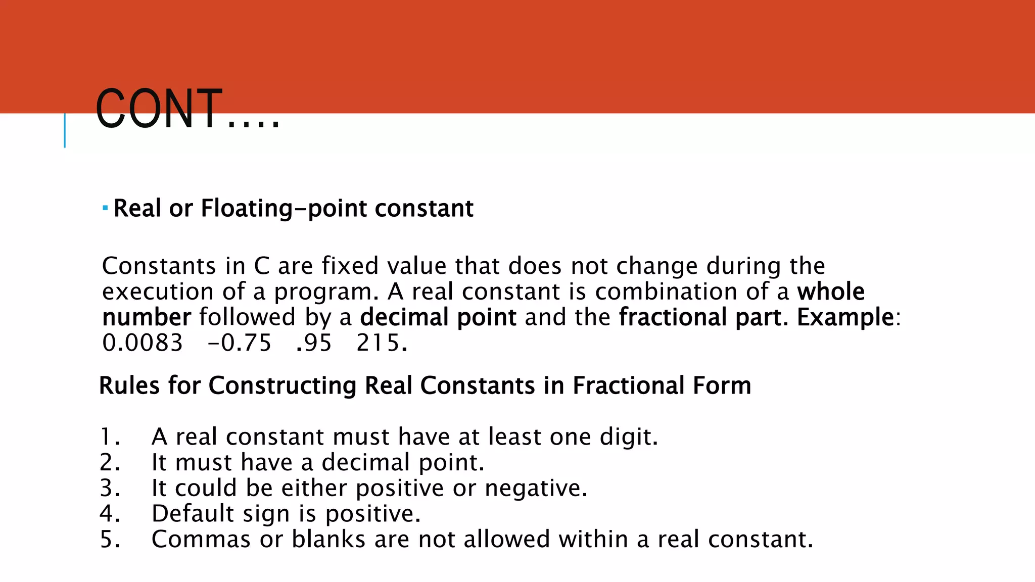 C Programmingpart 1 Pptx Programming Languages Computing