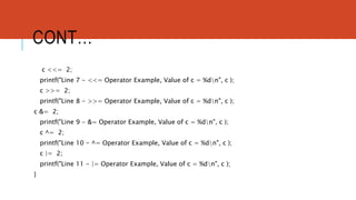 C programming(Part 1) | PPTX | Programming Languages | Computing