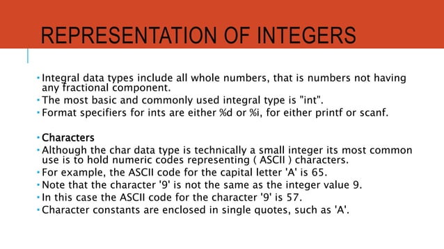 C programming(Part 1) | PPTX | Programming Languages | Computing