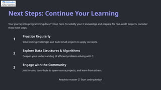 Master the Fundamentals of C Programming Language | PPTX
