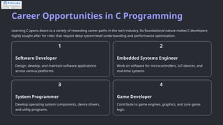 Master the Fundamentals of C Programming Language | PPTX