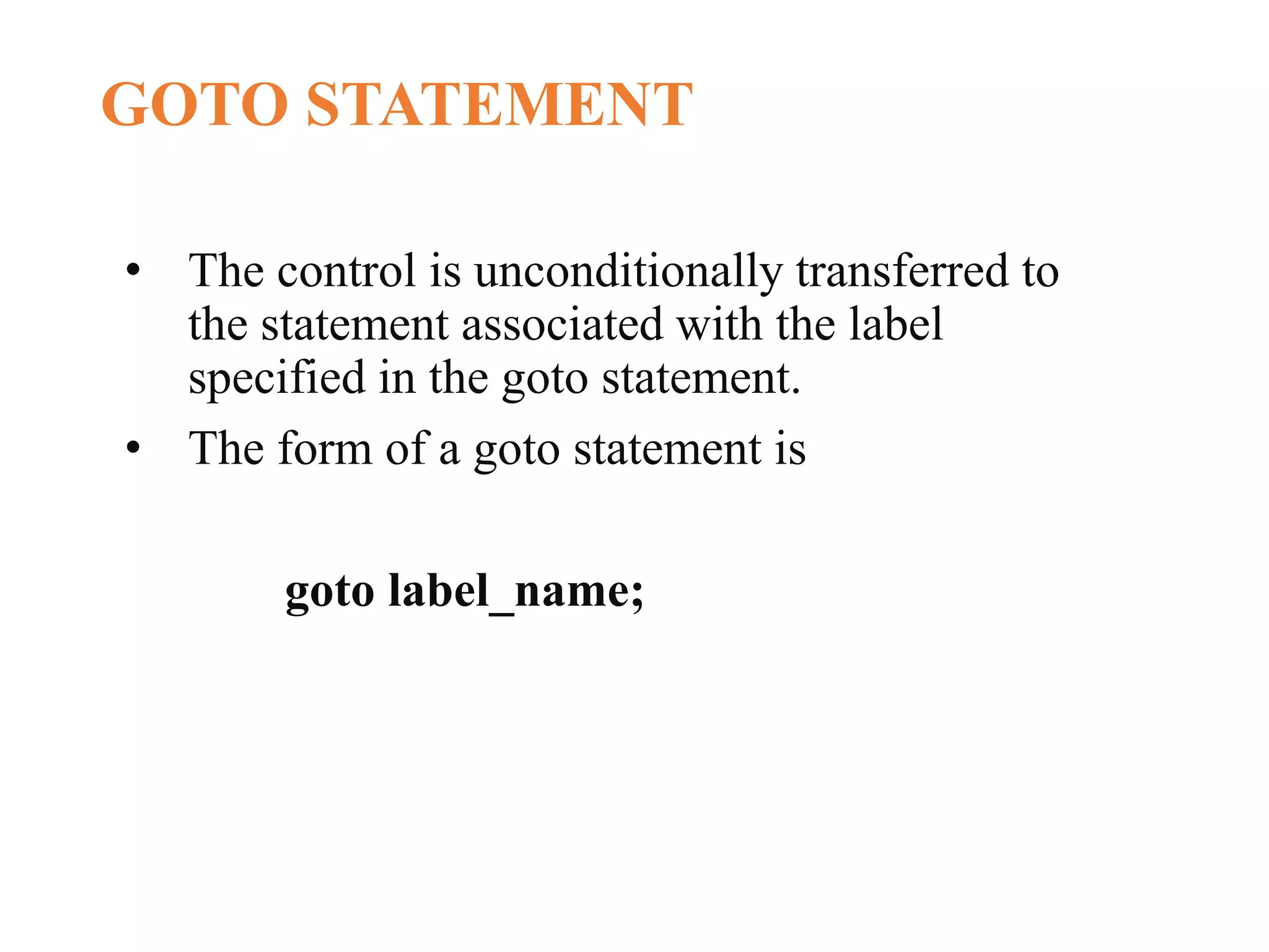 C-Programming Control statements.pptx